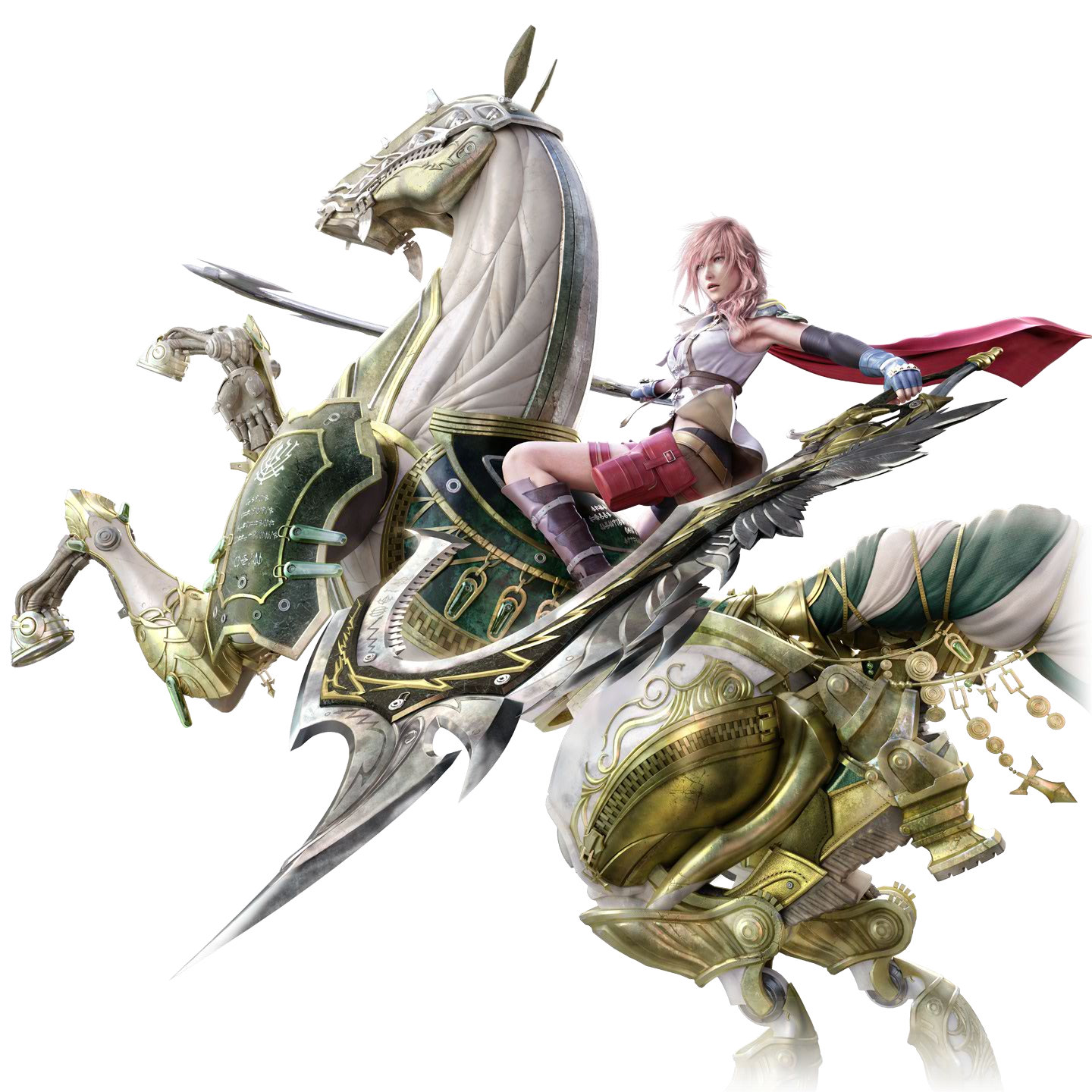 Mais 2 renders e imagens de Final Fantasy XIII do site oficial