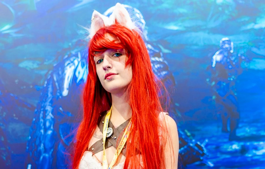 BGS 2022: O belo cosplay da Kitty Cat Katarina, de League of Legends