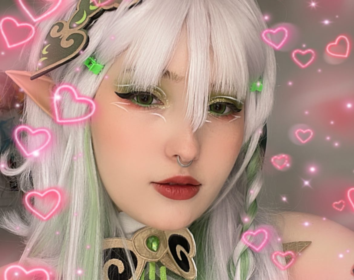 Genshin Impact: Belo cosplay da Nahida no Ressaca Friends em SP