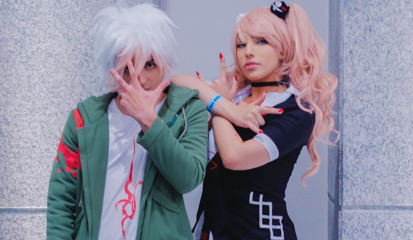 Danganronpa: Belos cosplays do Nagito Komaeda e Junko Enoshima